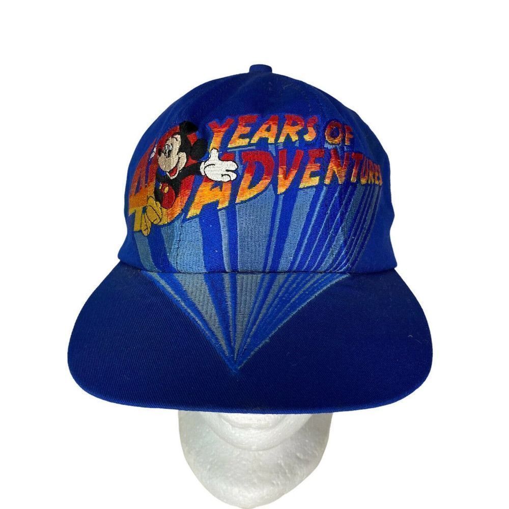 Vintage Disneyland Hat 40 Years Of Adventures 1995 Mi… - Gem